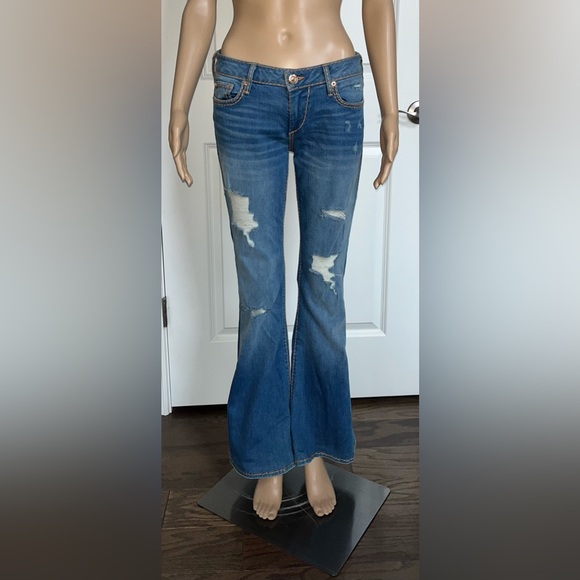 True Religion | Jeans | True Religion Karlie Low Rise Bell Bottom Jeans ...
